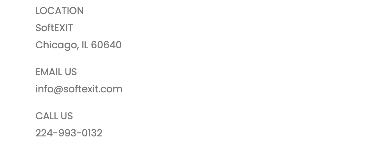 Contact Us – Groups